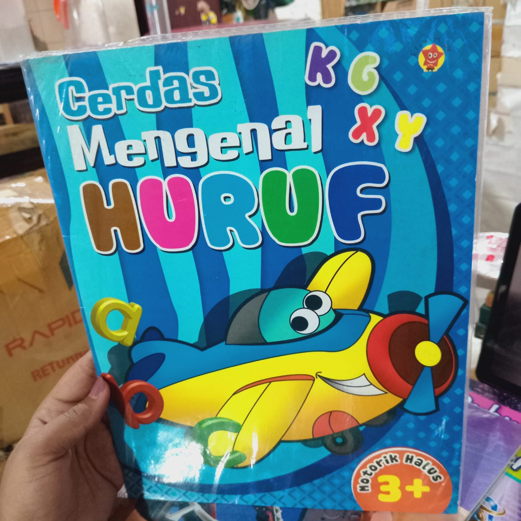 Jual BUKU ANAK - CERDAS MENGENAL HURUF :motorik halus 3+ | Shopee Indonesia
