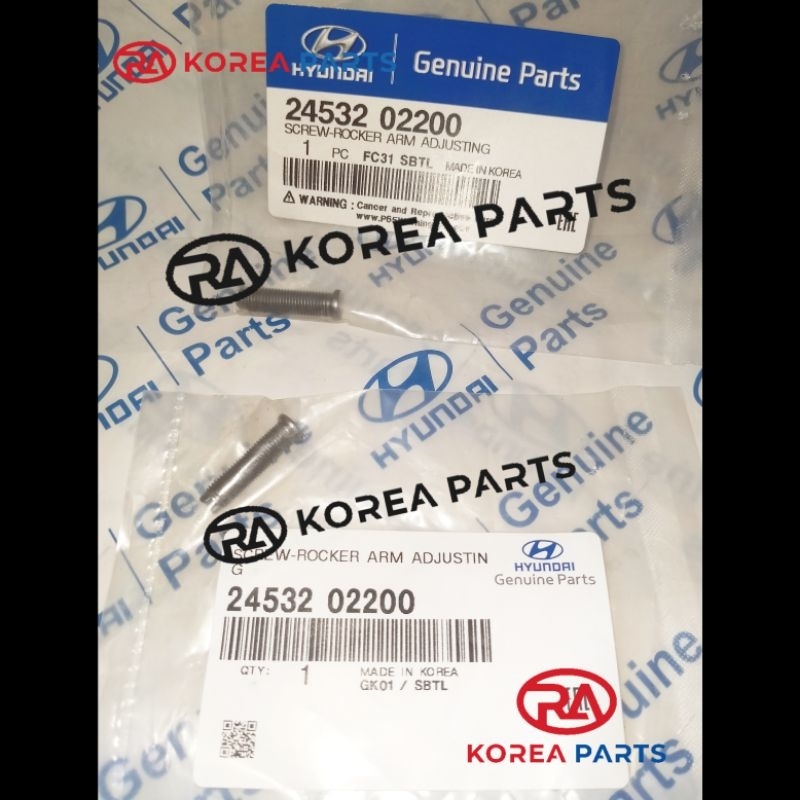 Jual Baut Setelan Klep Hyundai Atoz Ori Kia Visto Screw Rocker Arm ... Jual Baut Setelan Klep Hyundai Atoz Ori Kia Visto Screw Rocker Arm ...