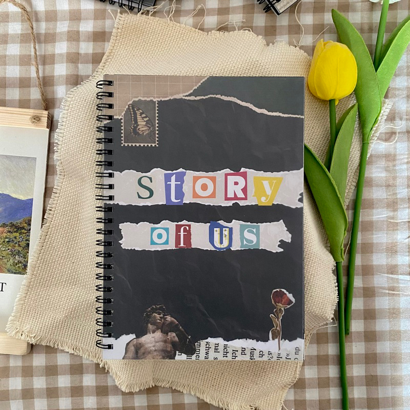 Jual Scrapbook Hitam dan Coklat Potrait Album Foto A5 isi 20 lembar ...