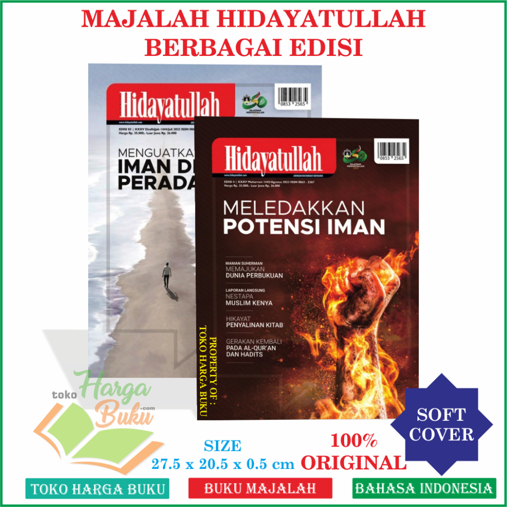 Jual Majalah Hidayatullah BERBAGAI EDISI 2023 ORIGINAL | Shopee Indonesia
