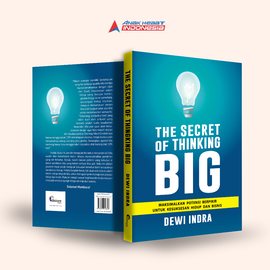 Jual Buku the Secret of Thinking Big Memaksimalkan Potensi Berpikir ...