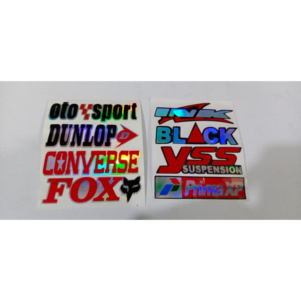 Jual STIKER KECIL HOLOGRAM MOTIF TULISAN | Shopee Indonesia