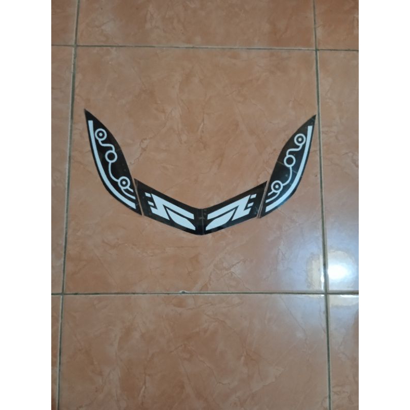 Jual motif akrilik sen custom mio smile termasuk lampu led | Shopee ...