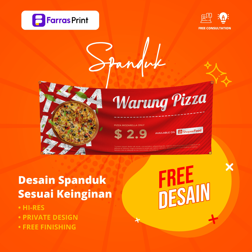 Jual Cetak Spanduk Custom / Banner | Shopee Indonesia