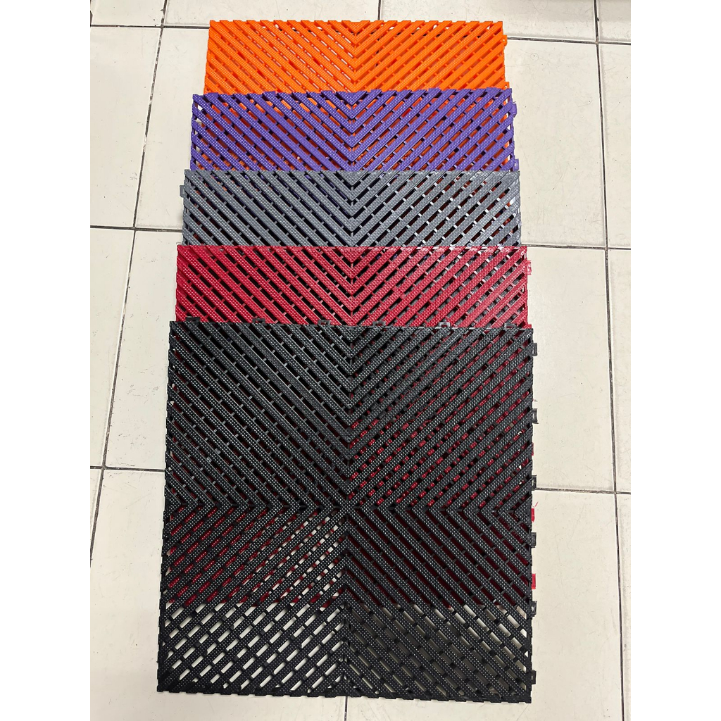 Jual LANTAI GARASI MODULAR 40CM INTERLOCK FLOORING GARASI MODERN ...