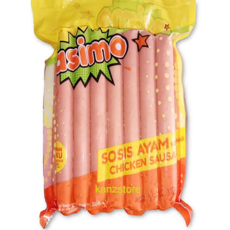 Jual Asimo sosis ayam 500gram | Shopee Indonesia