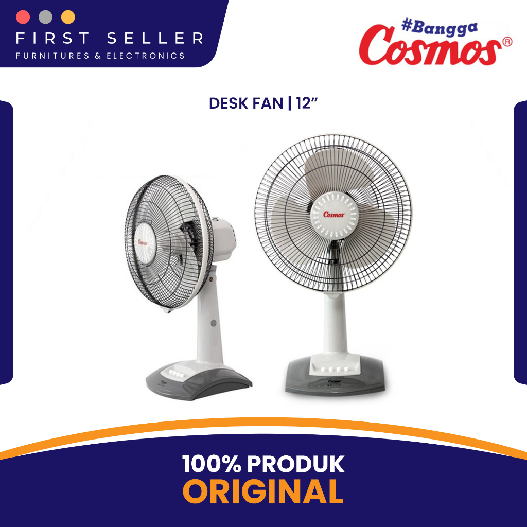 Jual COSMOS DESK FAN / KIPAS ANGIN 12DAR / 12 DAR / 12-DAR (12 INCH ...