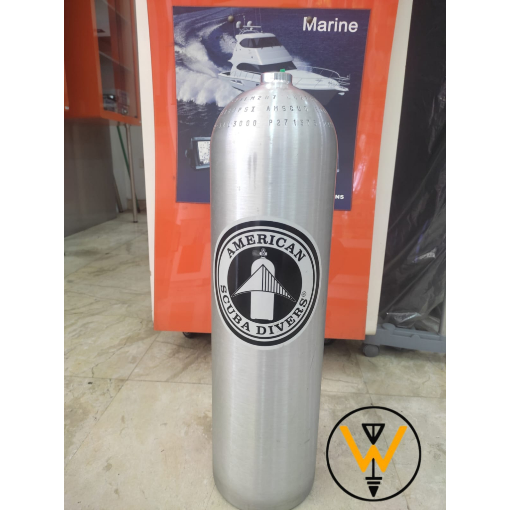 Jual TABUNG SELAM AMSCUD TABUNG SCUBA TANK DIVE 80 CUFT 11, 1 LITER ...