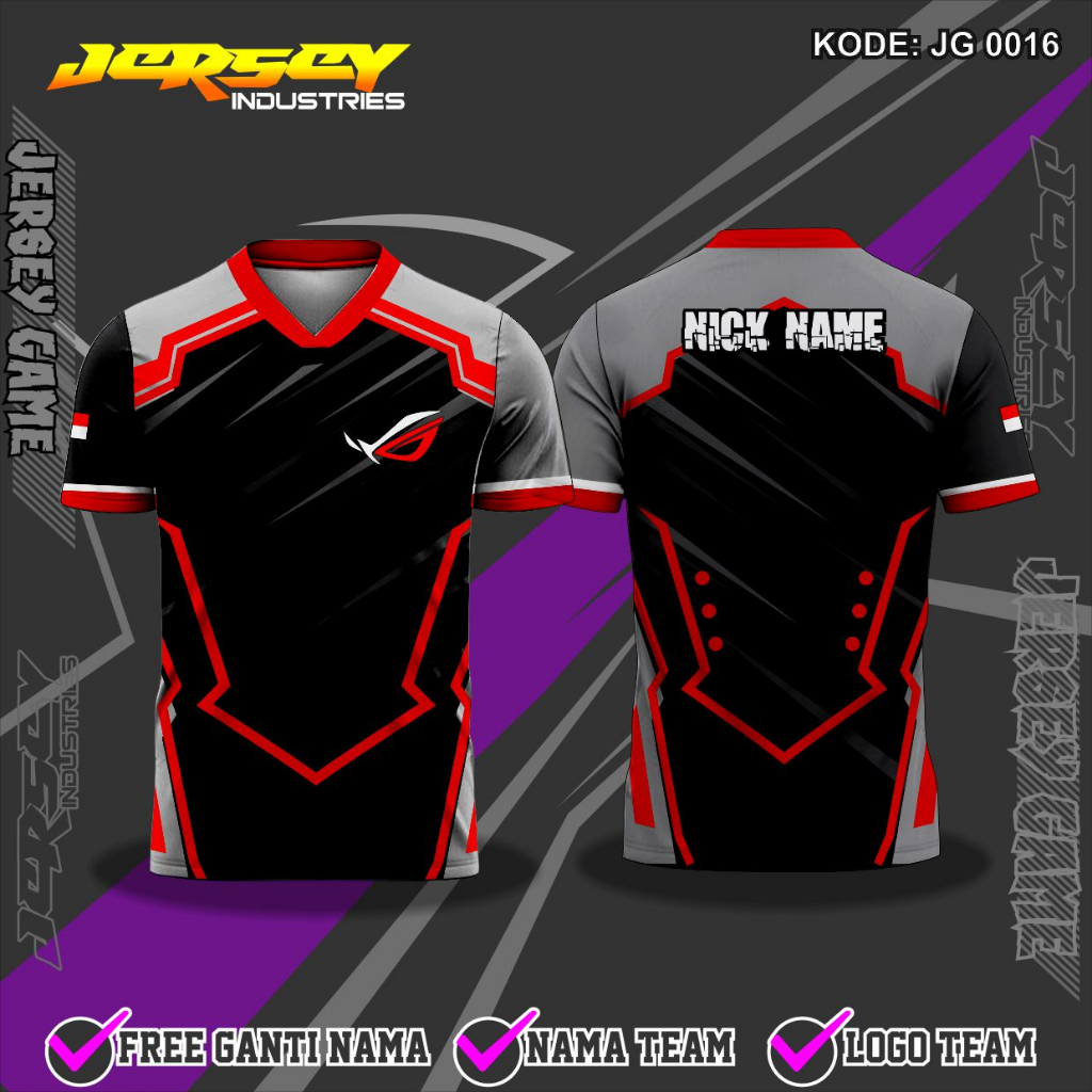 Jual 16. JERSEY GAME DENGAN VARIAN TERKEREN TERBARU BISA REQUEST NAMA ...