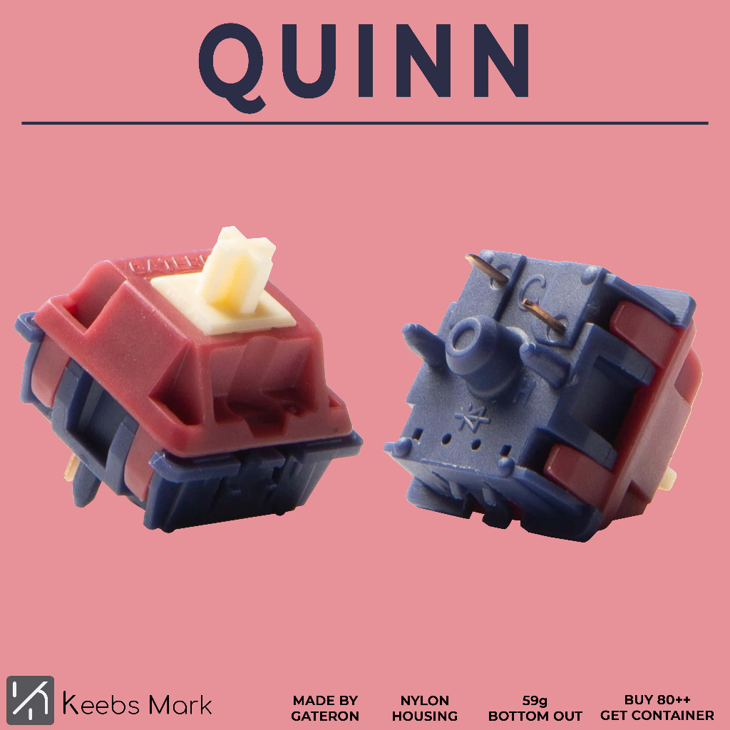 Jual Gateron Quinn Heavy Tactile 59g Switch Mechanical Keyboard ...