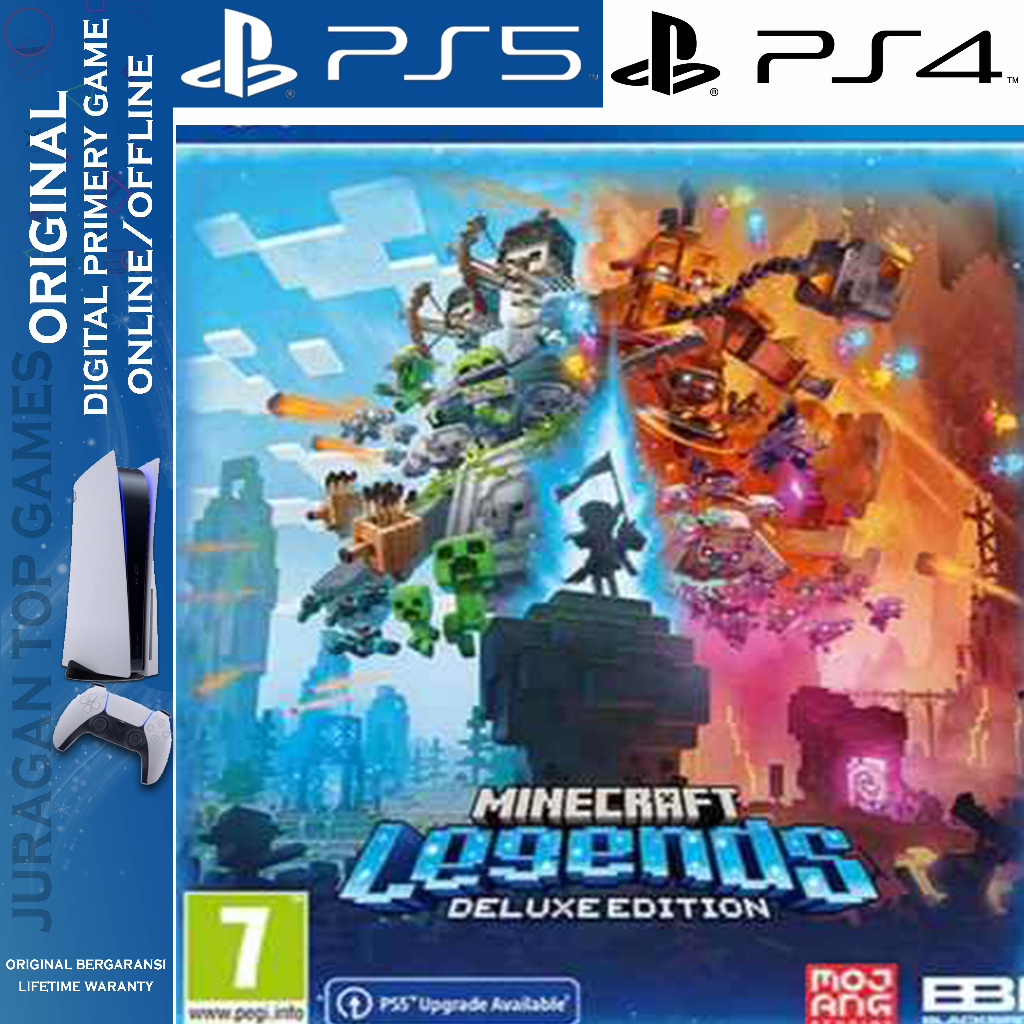 Jual minecraft legends PS4 & PS5 Digital Sharing - Primery | Shopee ...