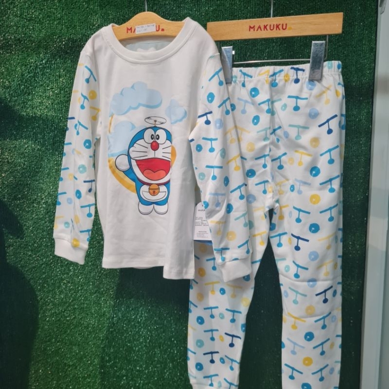 Jual Makuku Doraemon White Pajamas | Shopee Indonesia