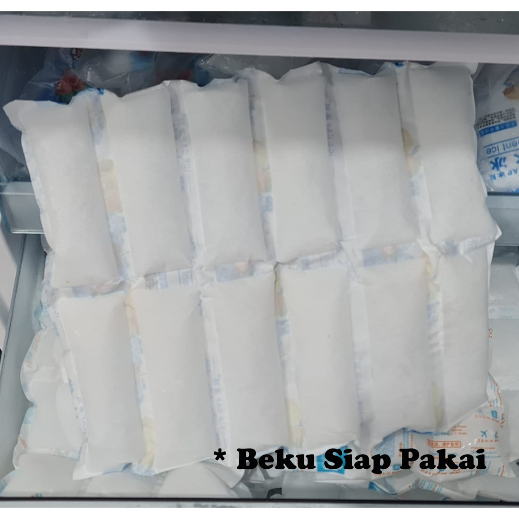 Jual Ice Gel Beku Siap Pakai Satuan 12 Besar / Ice Pack Dingin ...
