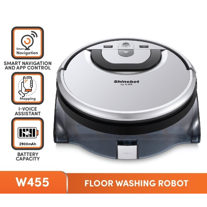Jual ILIFE W455 Robot Pembersih Lantai dengan Aplikasi Remote Robot Pel ...