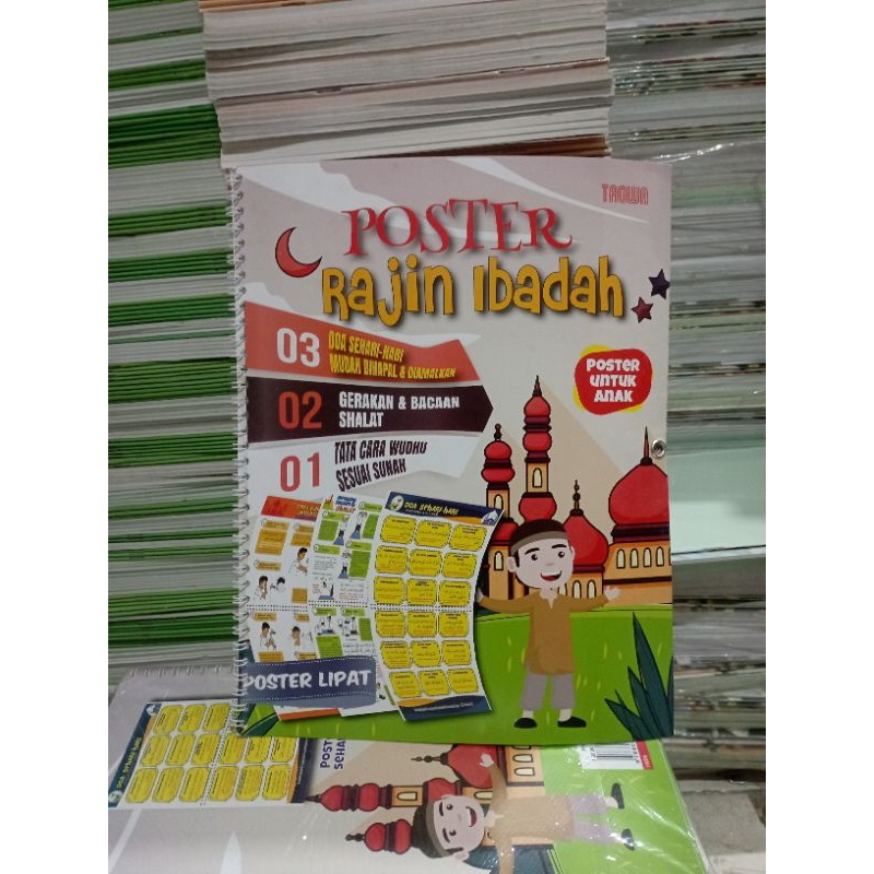 Jual BUKU POSTER IBADAH ORIGINAL | Shopee Indonesia