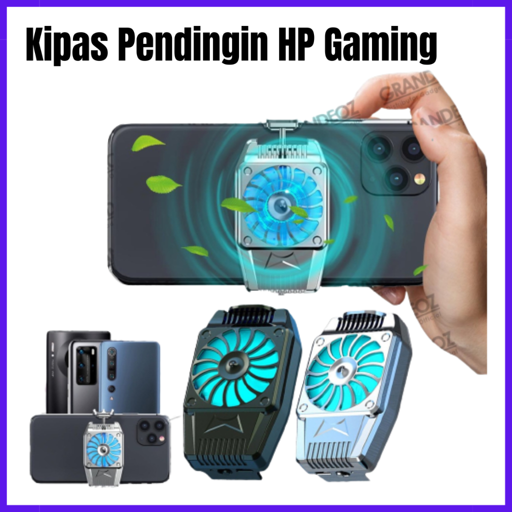 Jual KIPAS PENDINGIN Smartphone HP Cooling Fan Kipas Pendingin Radiator ...