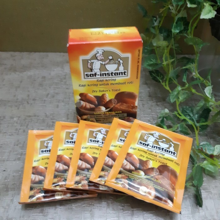 Jual SAF INSTANT BOX Isi 4 Sachet x11gr Dry Yeast Instan | Shopee Indonesia