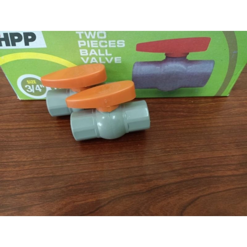 Jual Ball Valve PVC 3/4in / Kran air/ Stop kran - 3/4 / ball valve ...
