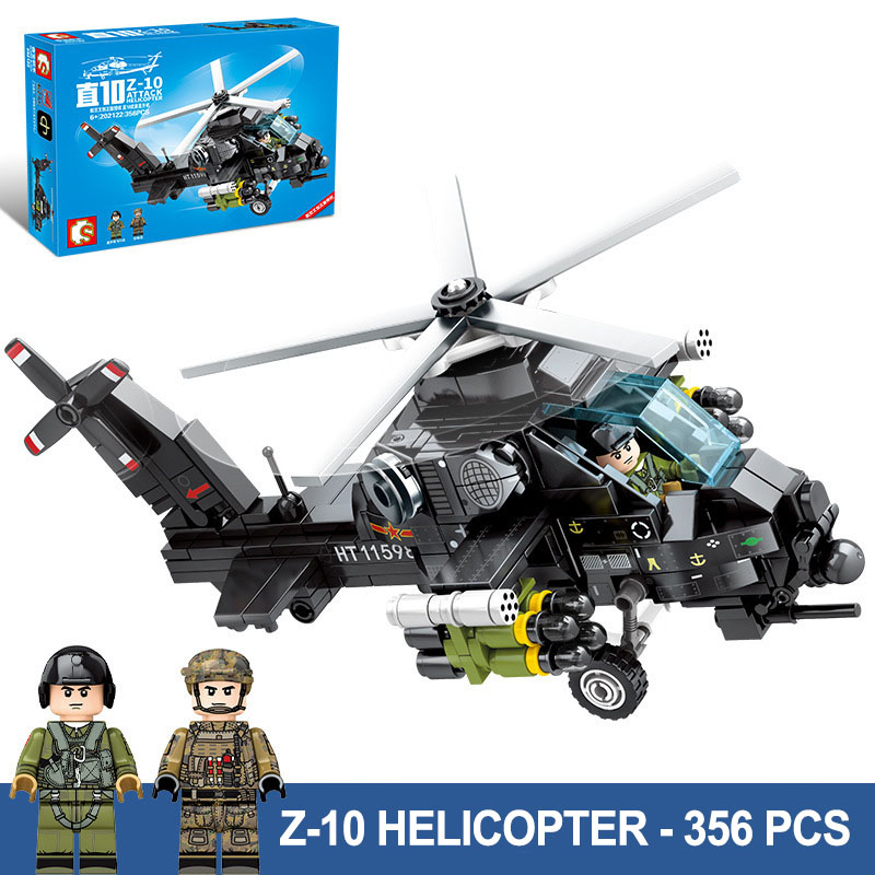 Jual Sembo 202122 Attack Helicopter z-10 - 356pcs | Shopee Indonesia