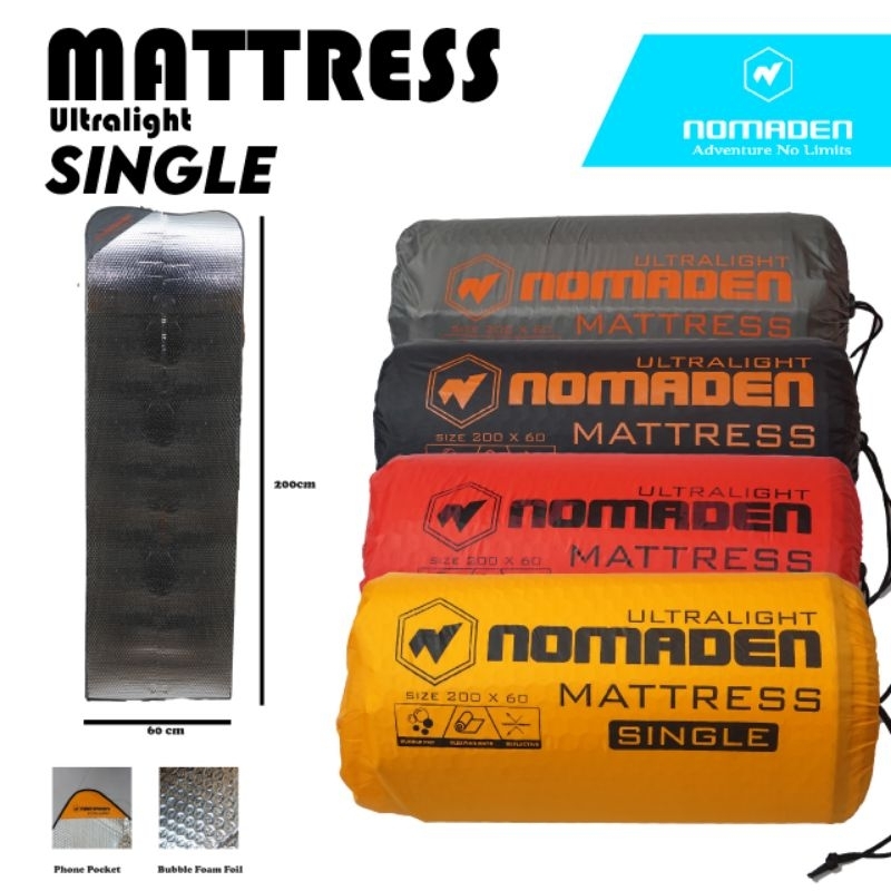 Jual Matras Ultralight Matras Camping Matras Gunung Bubble Foil Nomaden ...