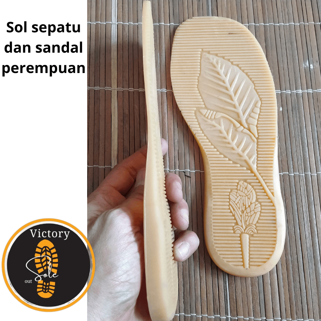 Jual Sol sepatu dan sandal perempuan anti slip dari karet asli | Shopee ...