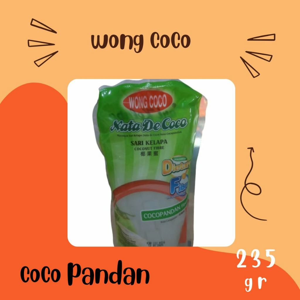 Jual Wong Coco Nata De Coco 235 Gr | Shopee Indonesia