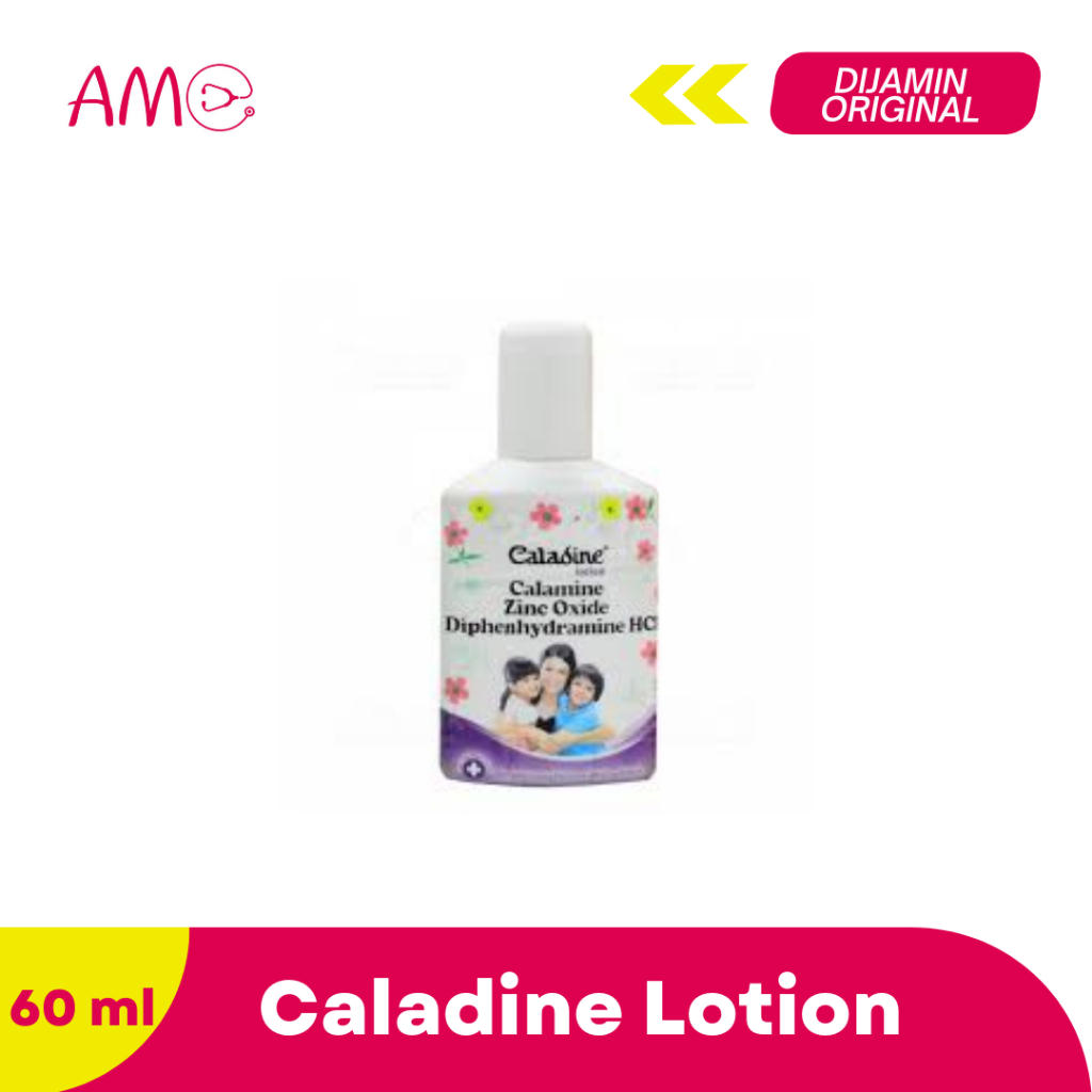 Jual Caladine Lotion 60ml DAN 95ML/ cream anti gatal / biang keringat / obat alergi / gigitan ...