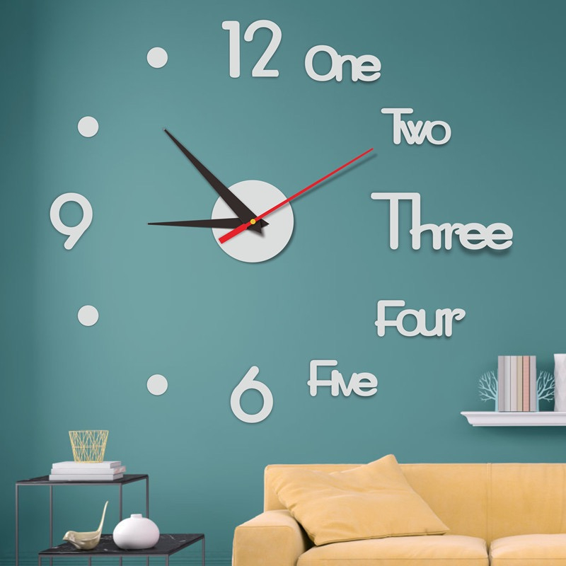 Jual Jam Dinding Besar Unik Giant Wall Clock TEMPEL DINDING 3D Ukuran ... Jual Jam Dinding Besar Unik Giant Wall Clock TEMPEL DINDING 3D Ukuran ...