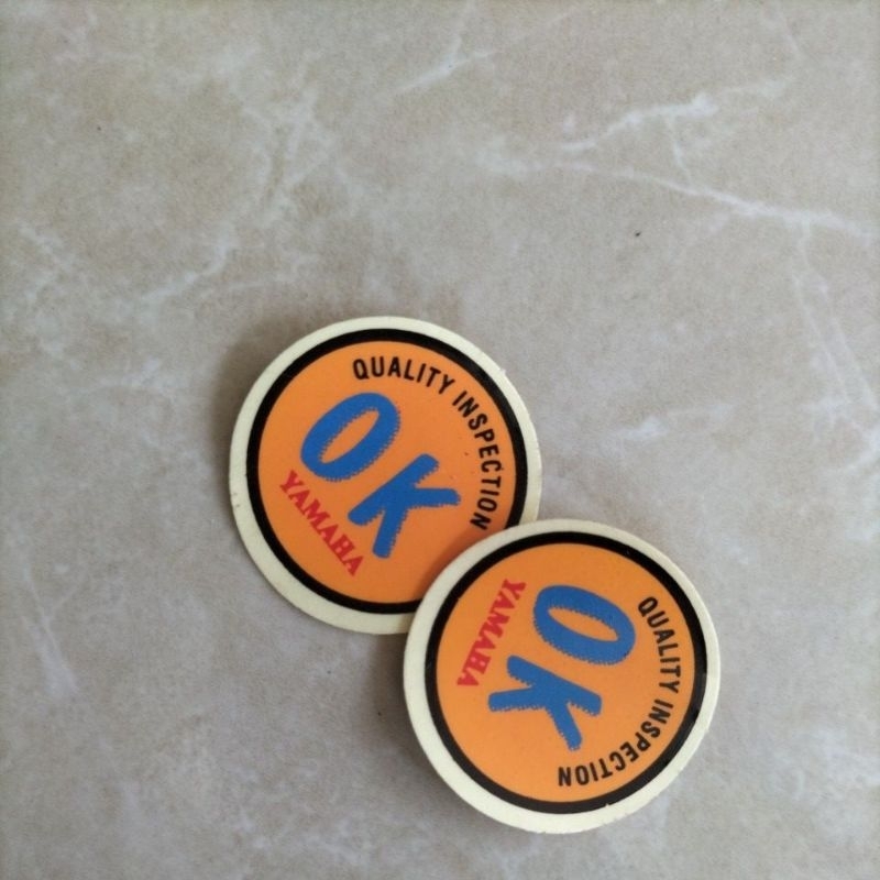 Jual stiker ok quality inspection | Shopee Indonesia