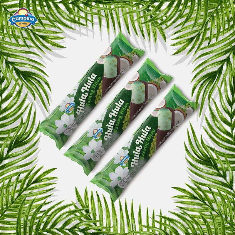 Jual Campina Es Cream Hula Hula Kacang Hijau | Shopee Indonesia