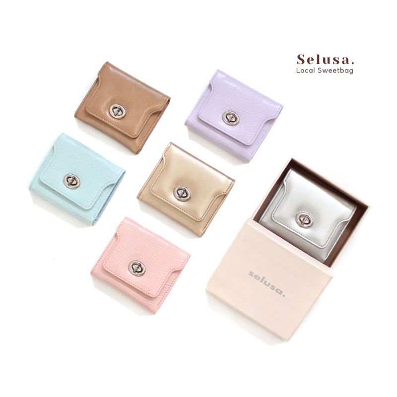 Jual SELUSA HELENA WALLET (Free Exclusive Hard Box) | Dompet Lipat ...