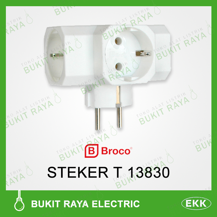 Jual Broco Steker T Tee Arde Persegi White Putih (13830-55) | Shopee ...