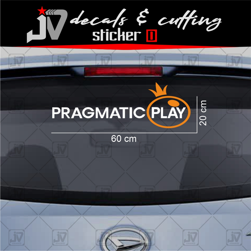 Jual stiker pragmatic ply cutting sticker mobil | Shopee Indonesia