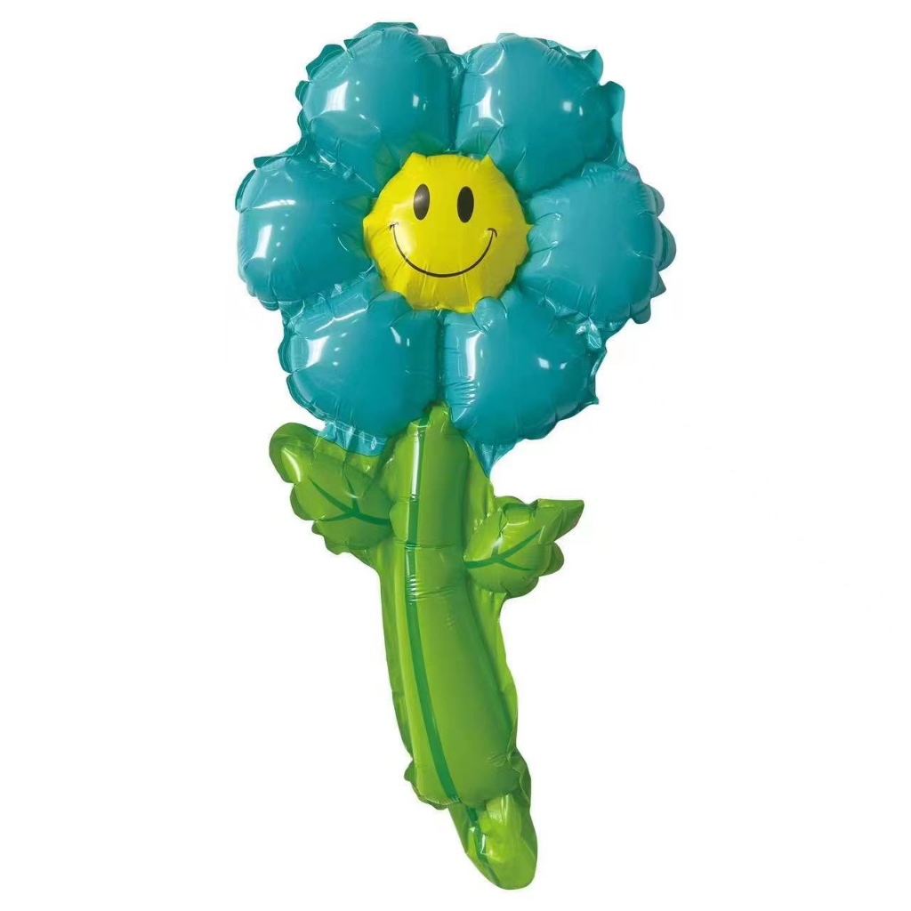 Jual balon bunga matahari Balon Foil Pentungan Bunga balon balon ulang ...