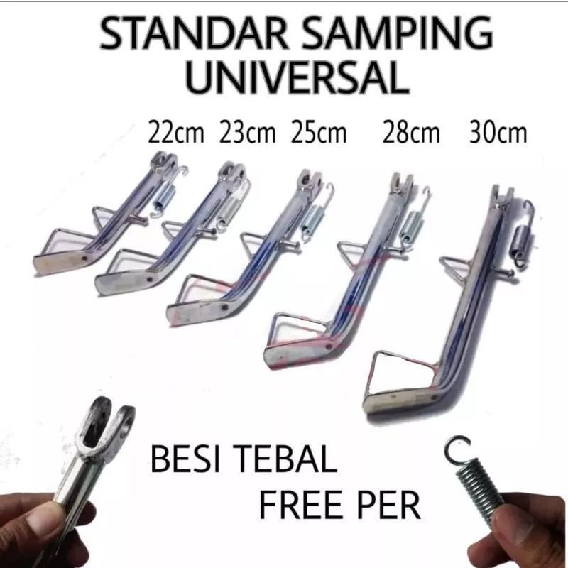 Jual Jagang Standar Motor Universal // Jagrak Samping Bahan Aluminium ...
