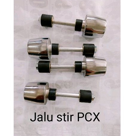 Jual Jalu Stang Stir Model PCX Bandul Jalu Stang PCX Besi Chrome ...