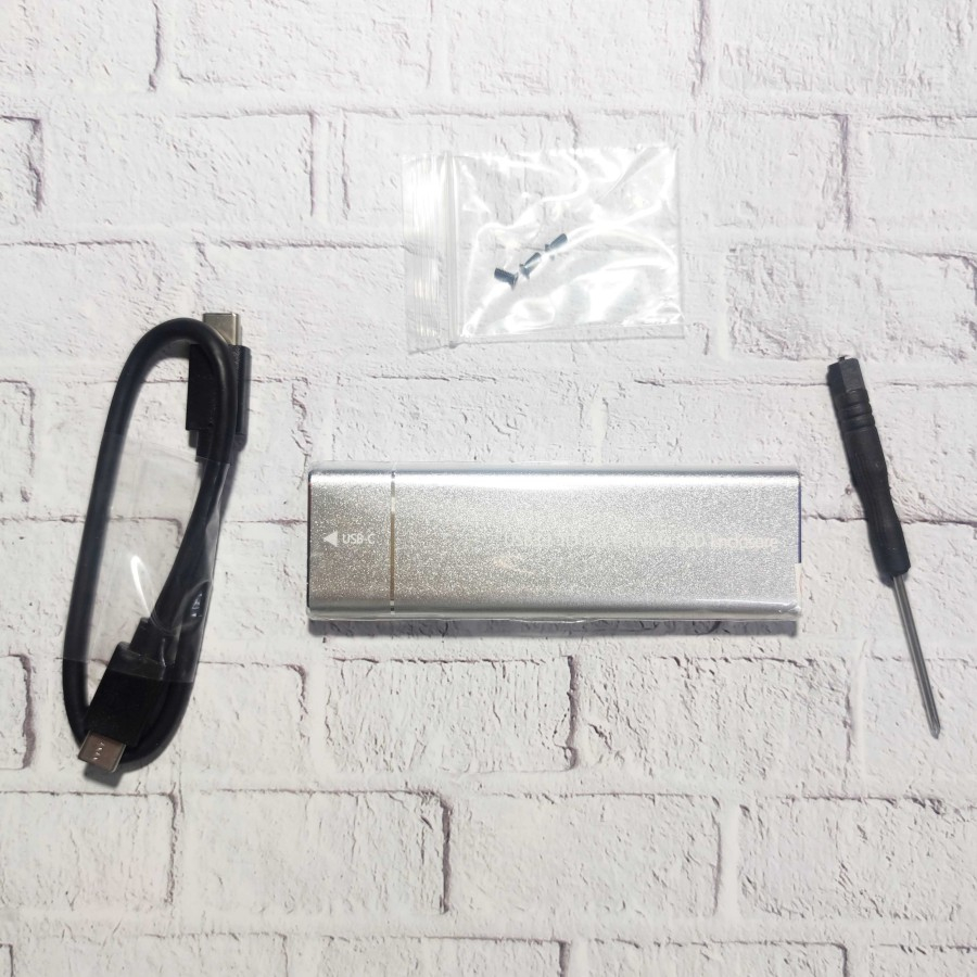 Jual SKU-1283 CASING SSD M2 NVME USB TYPE C 3.1 M.2 HIGH SPEED ENCLOSURE | Shopee Indonesia