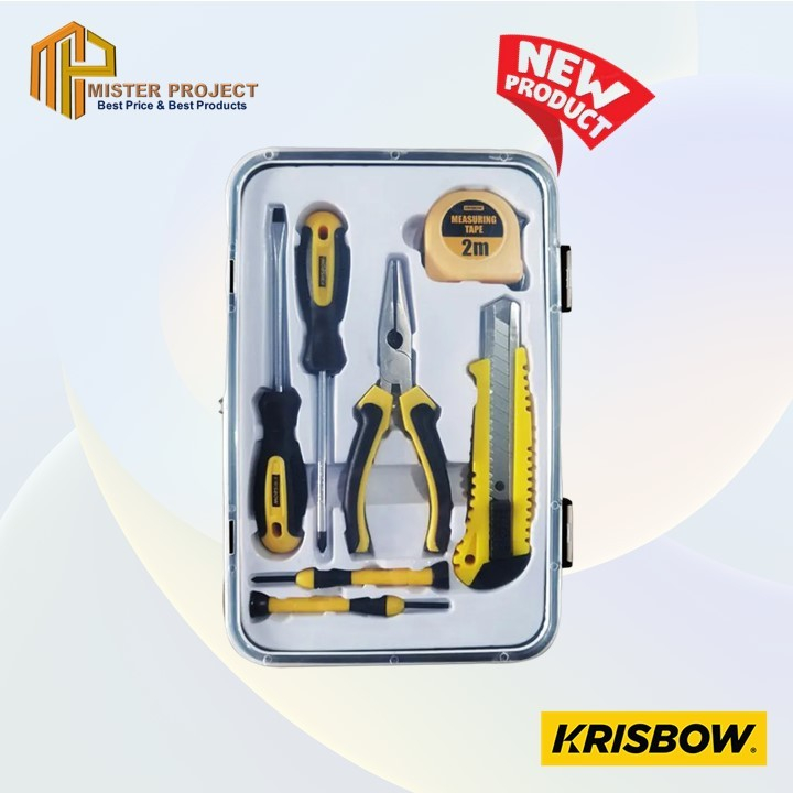 Jual Krisbow Set Perkakas Daily Toolkit 7 Pcs Lrtkd7 | Shopee Indonesia