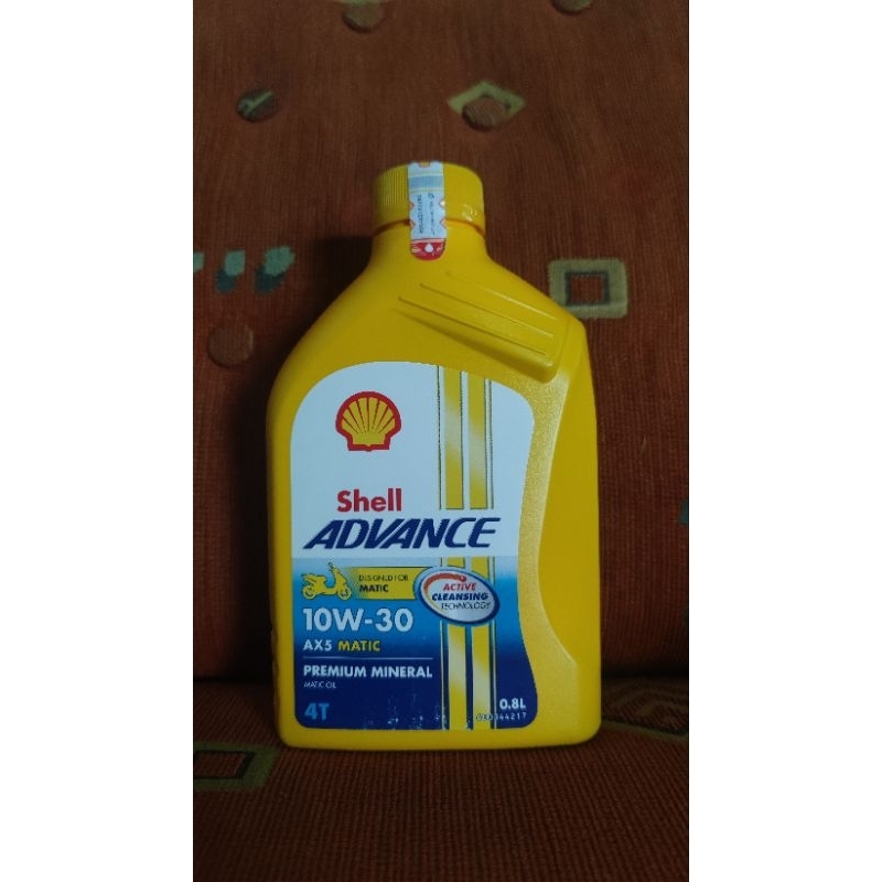 Jual SHELL ADVANCE AX5 MATIC 0.8L | Shopee Indonesia