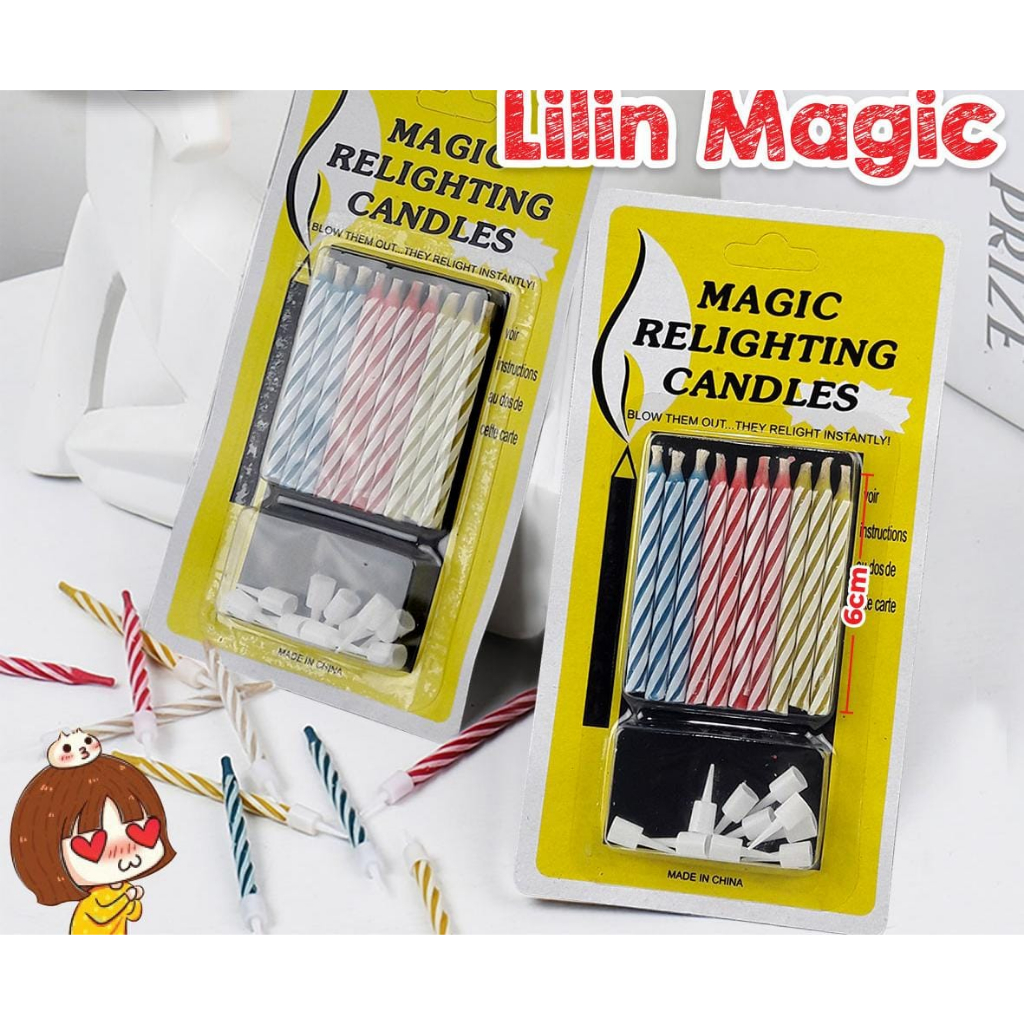 Jual Lilin Magic | Magic Relighting Candles | Shopee Indonesia