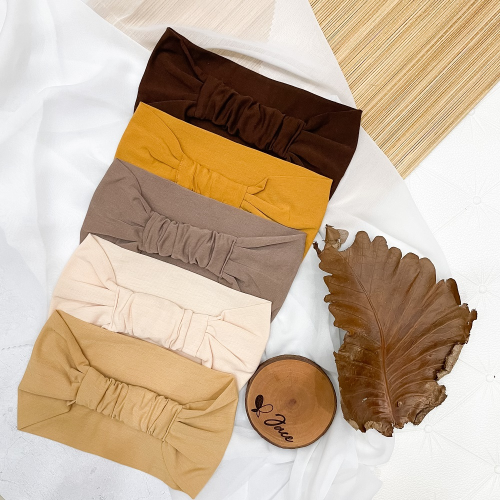 Jual JACE CIPUT BANDANA PITA KAOS PE RAYON Bandana Kaos Polos / Inner ...