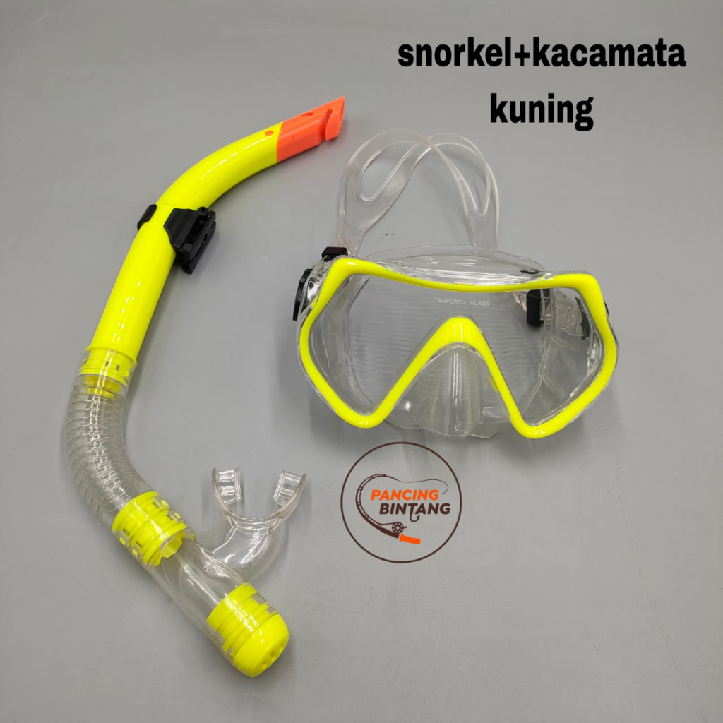 Jual Snorkeling Mask Diving Alat Selam kacamata selam dan pipa napas ...