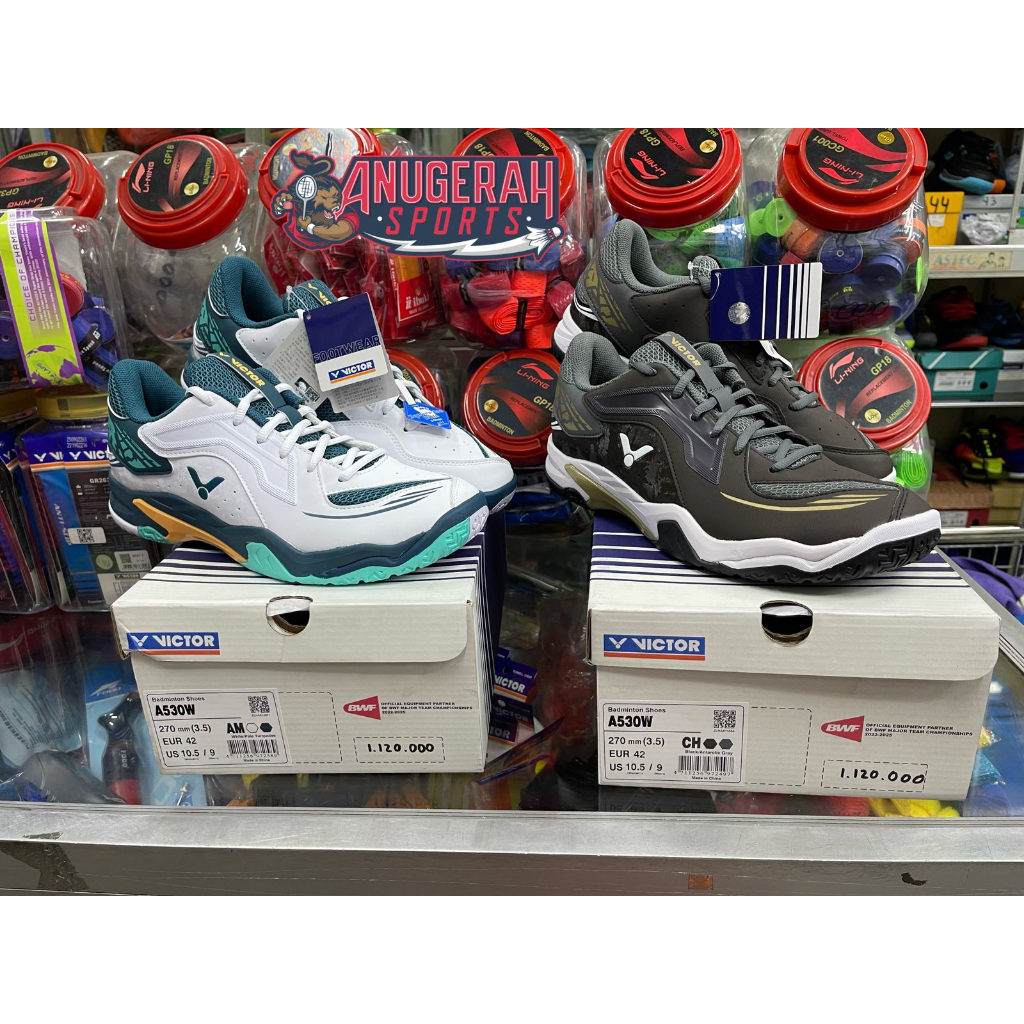 Jual Sepatu Badminton VICTOR A530W / A 530W / A 530 W ORIGINAL | Shopee ...