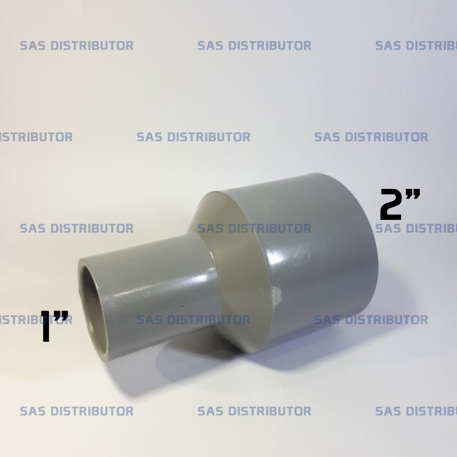 Jual Vlok Sok 2 x 1" inch AW PVC Superlon/ Reducer Sock 2 X 1 inch AW ...