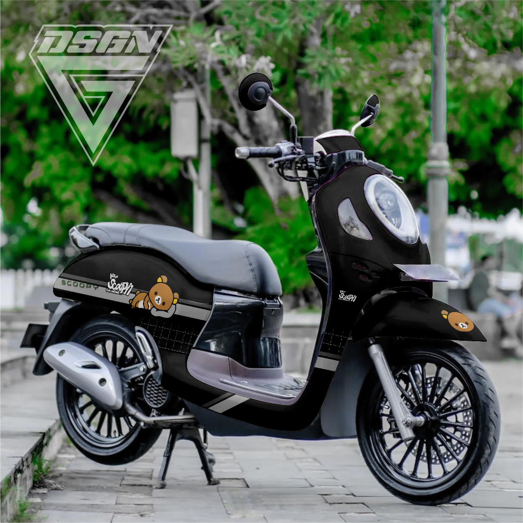 Jual Decal scoopy full body Full Blok Decal Stiker Scopy Dekal New Fi ...