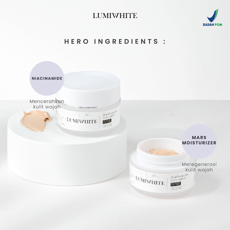 Jual LUMIWHITE BRIGHTENING SERIES LUMIWHITE ACNE SERIES LUMIWHITE CREAM ...