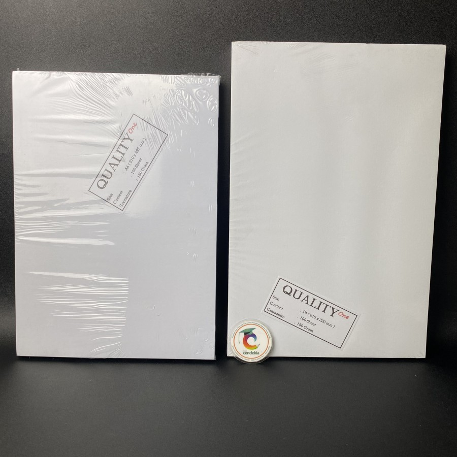 Jual Kertas Cover BC Buffalo Super A4 F4 150 gram Putih | Shopee Indonesia