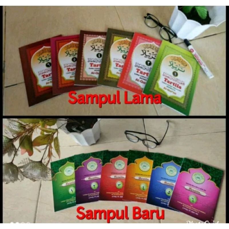 Jual Buku Tartila jilid 1 - 6 Cara cepat baca Alquran Produk asli ...