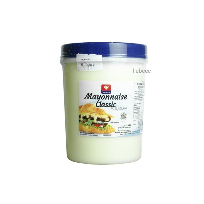 Jual Mayonnaise Diamond Classic 4kg | Shopee Indonesia