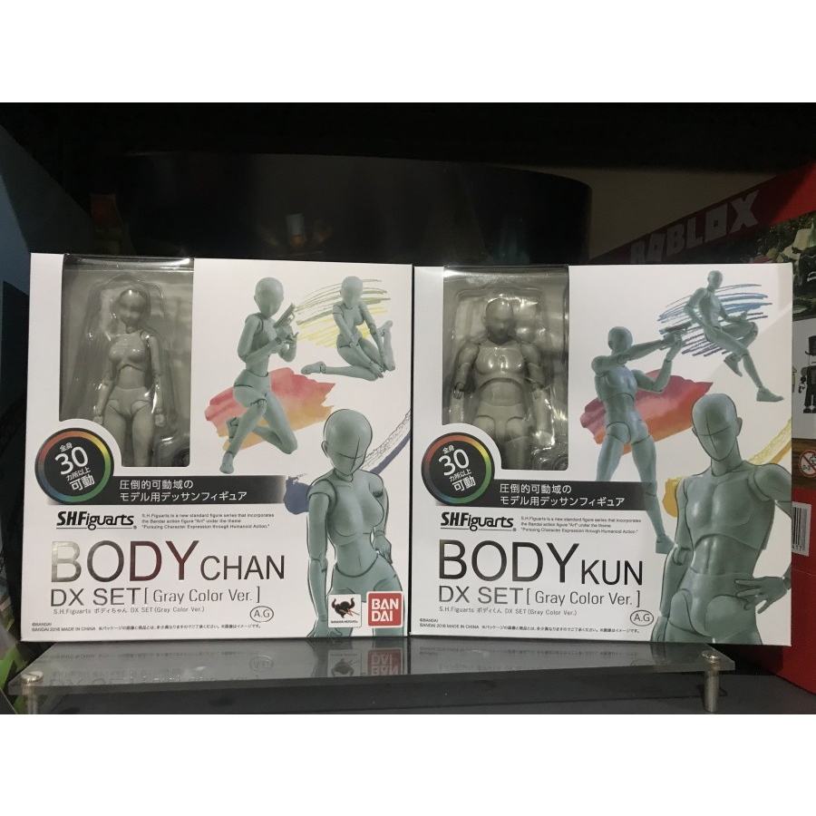 Jual SHF BODY KUN BODY CHAN DX Set GRAY Color Ver - SHFiguarts ...